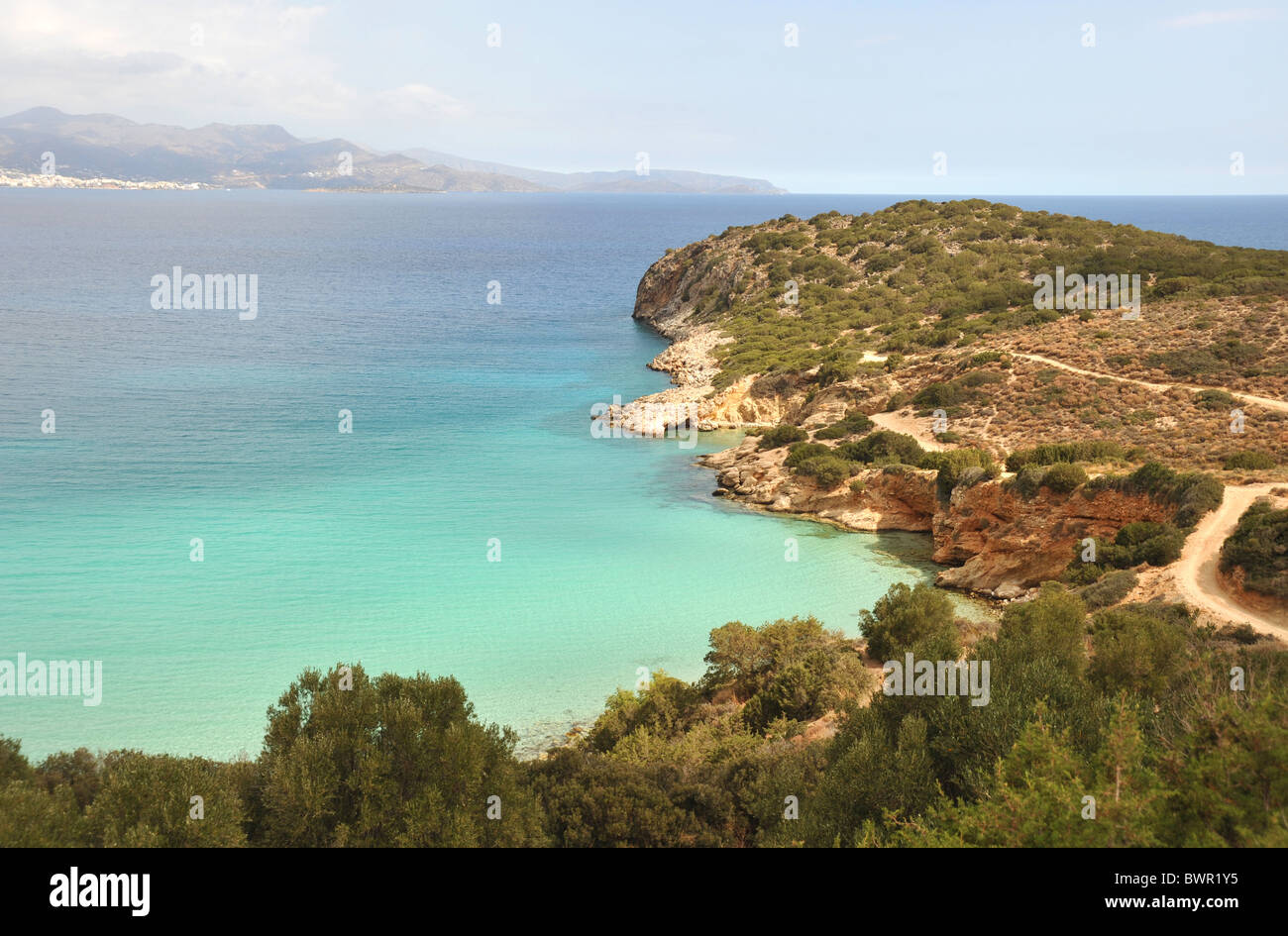 Crete from above hi-res stock photography and images - Alamy