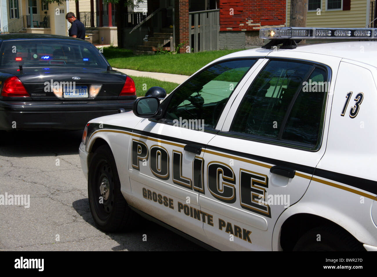 North american police car hi-res stock photography and images - Alamy