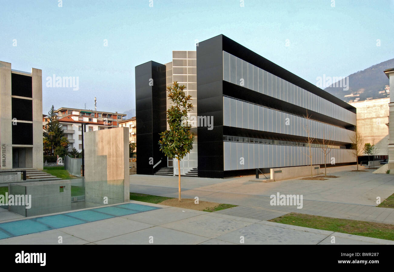 Switzerland Europe Lugano University Canton Ticino architecture modern ...