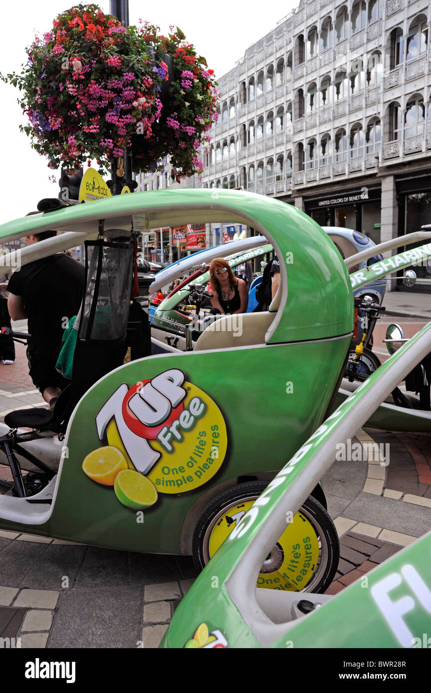 Eco Cabs, Dublin, Ireland Stock Photo - Alamy