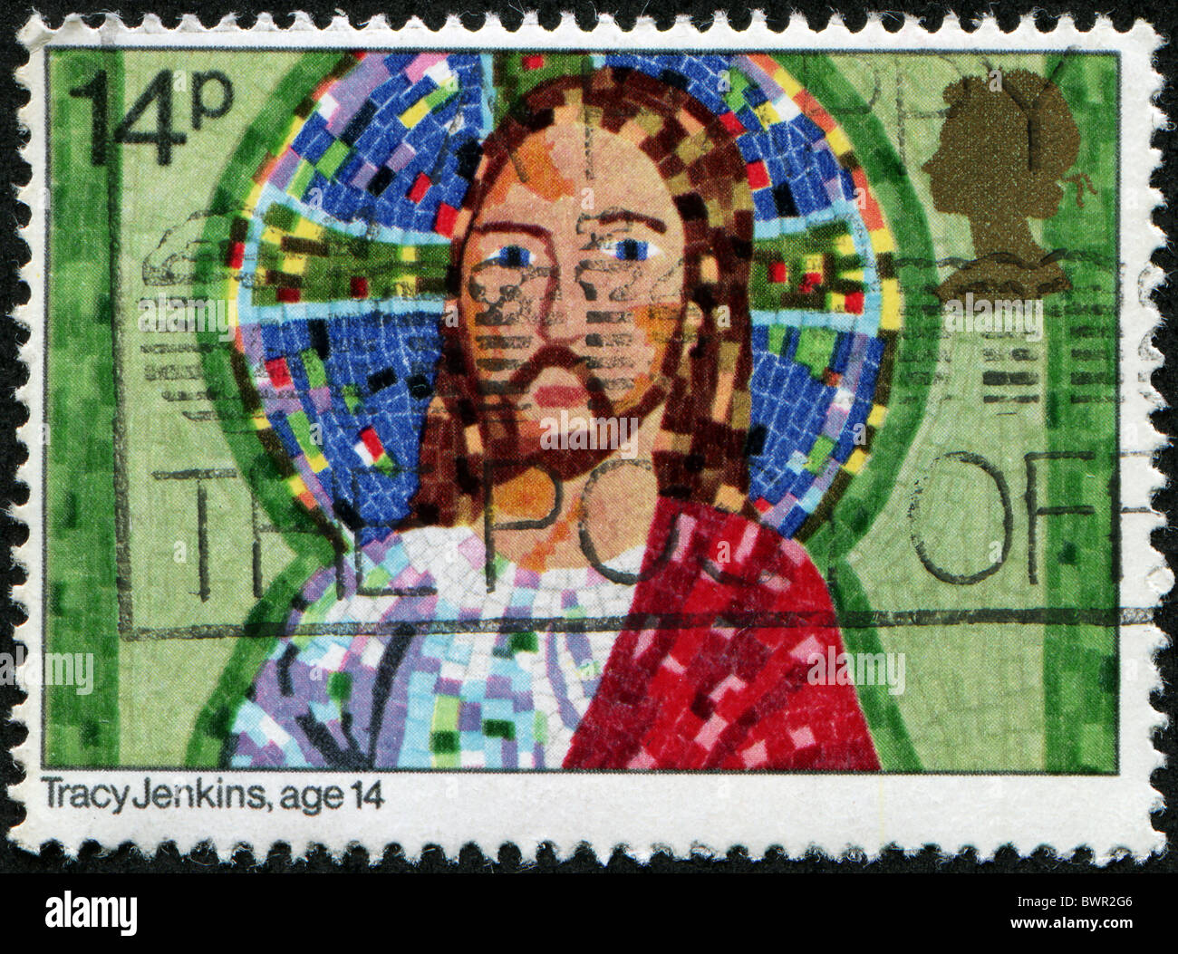 Jesus stamp hi-res stock photography and images - Alamy