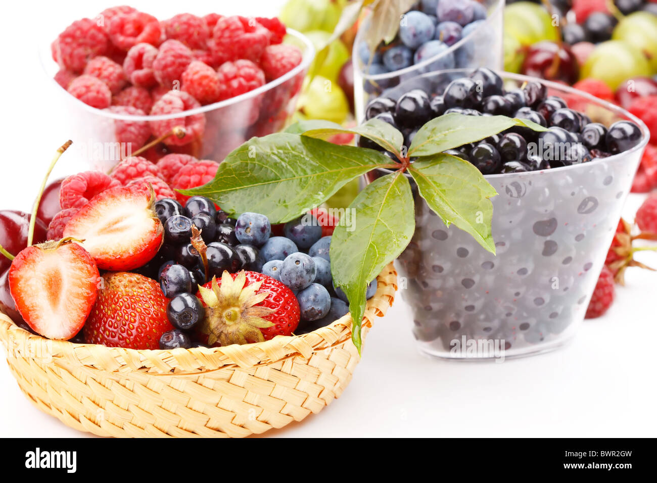 different kinds of berries Stock Photo - Alamy