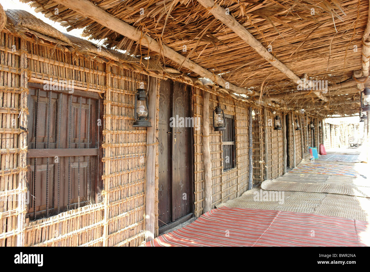 United Arab Emirates Asia Middle East UAE Dubai City historic Houses ...