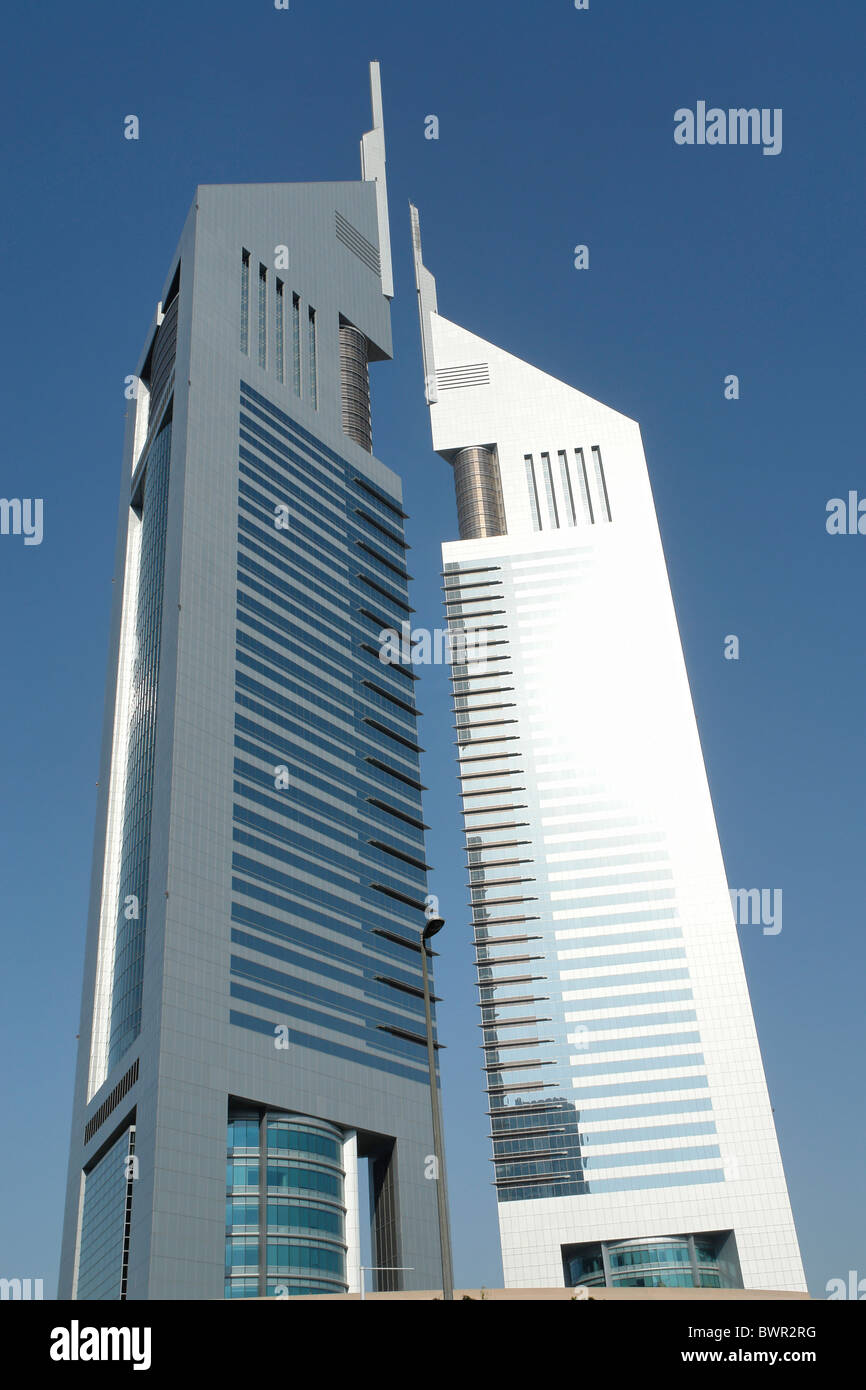United Arab Emirates Asia Middle East UAE Dubai City Emirates Towers ...
