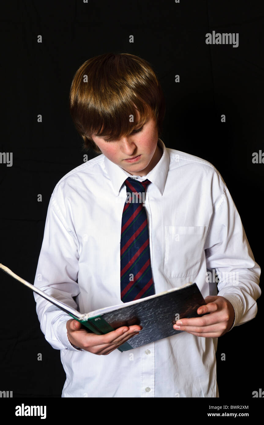 Scruffy schoolboy hi-res stock photography and images - Alamy