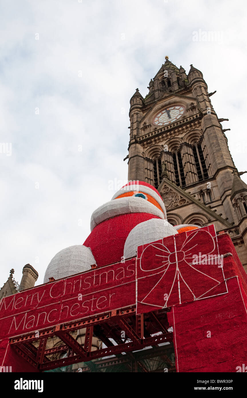 Santa manchester hi-res stock photography and images - Alamy