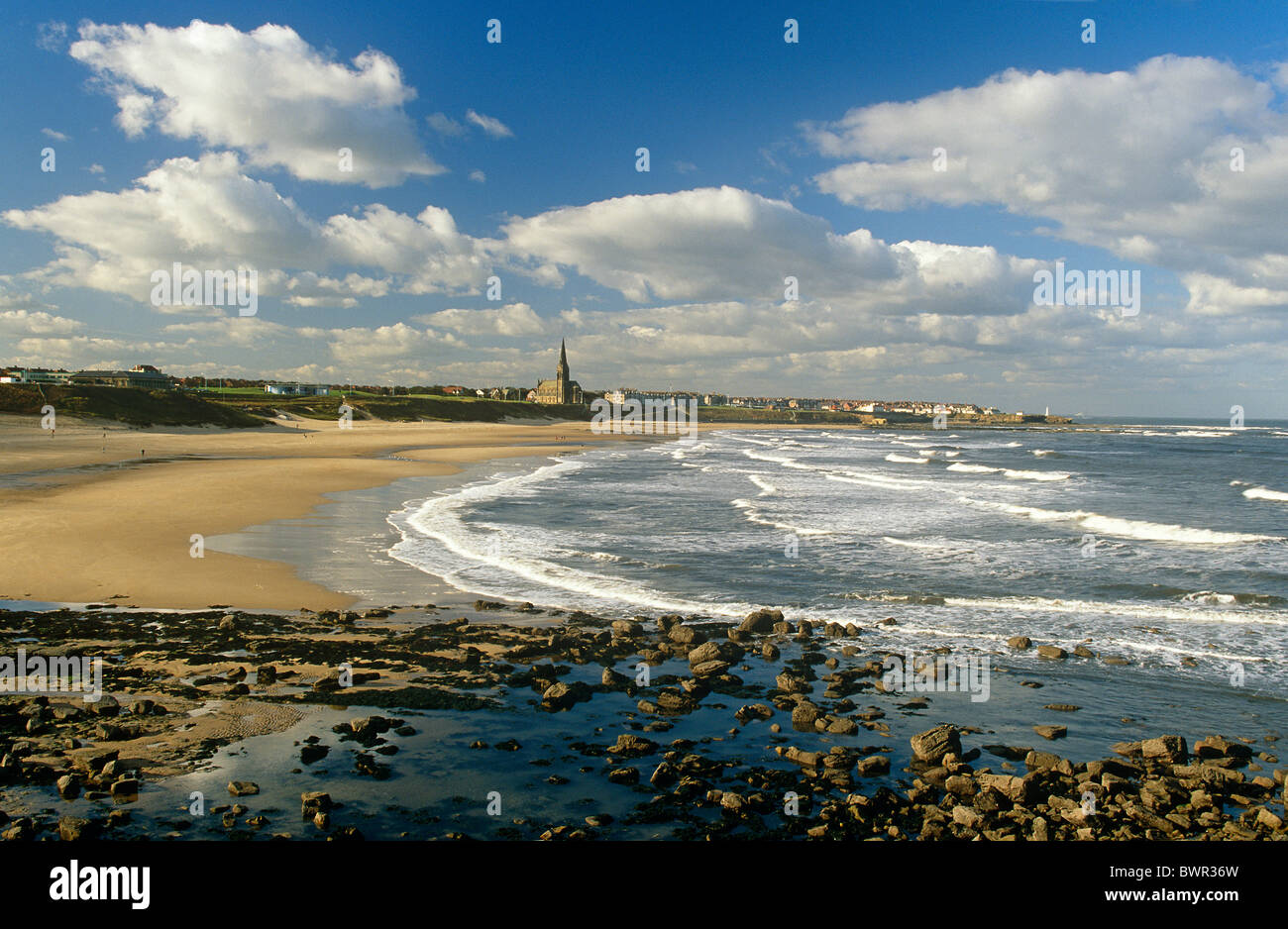 Tynemouth longsands hi-res stock photography and images - Alamy
