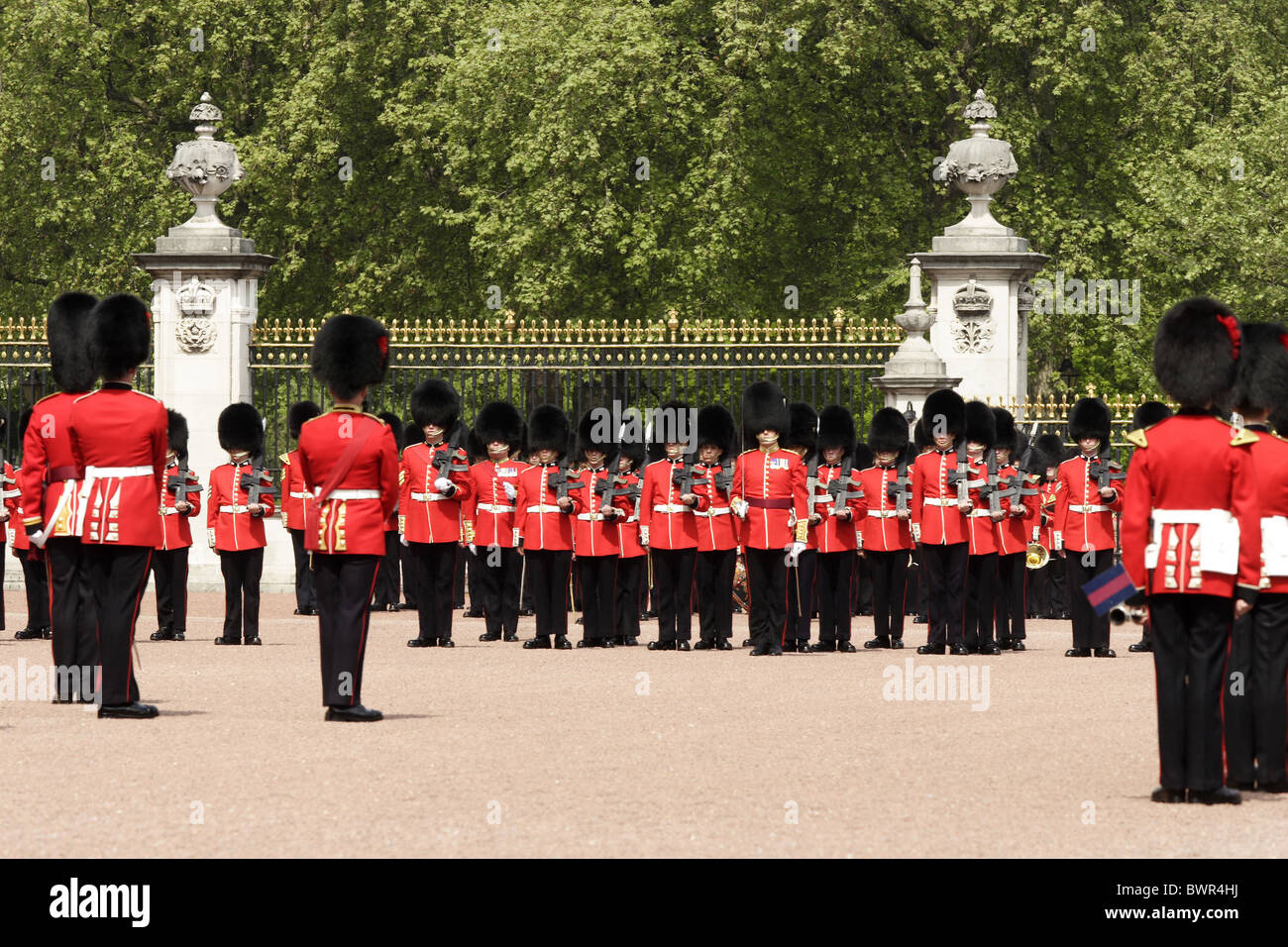 Buckingham Palace London Changing the Guard Parade Great Britain Europe ...