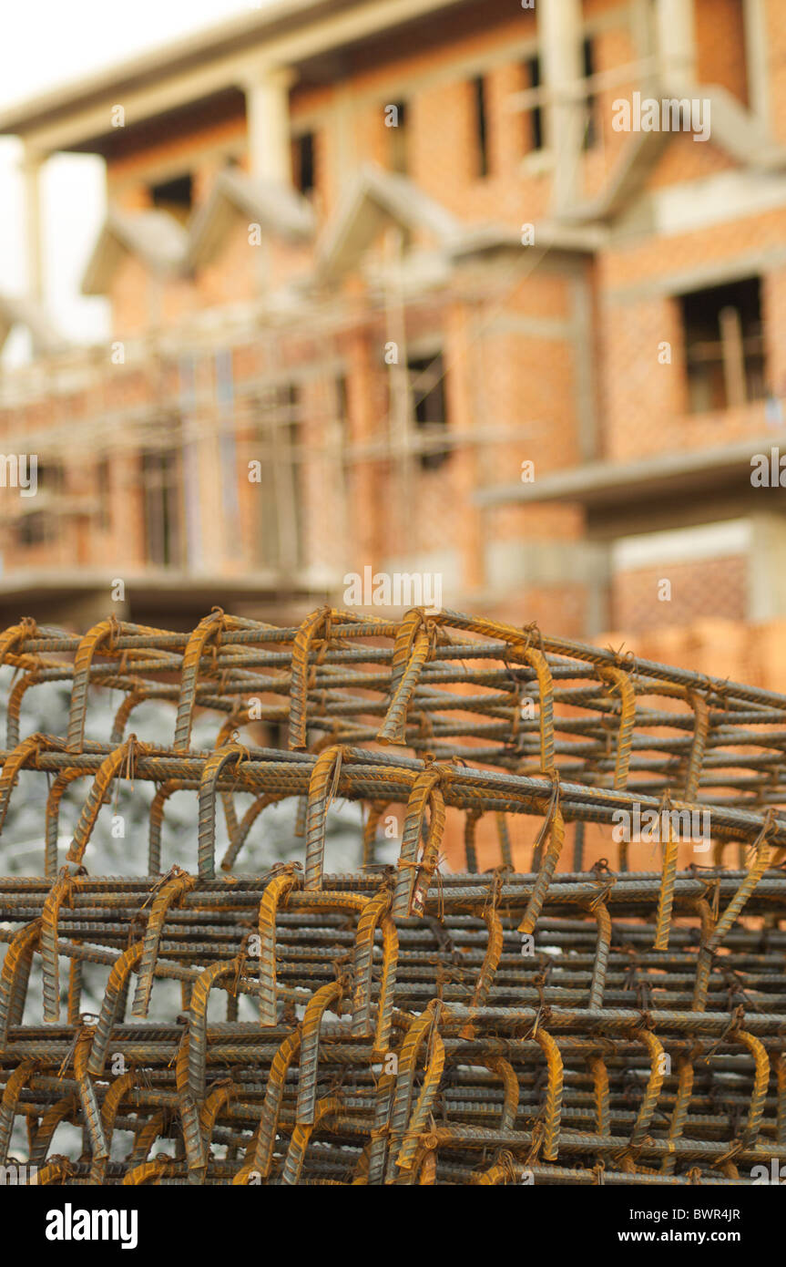 Rebar build asia hi-res stock photography and images - Alamy