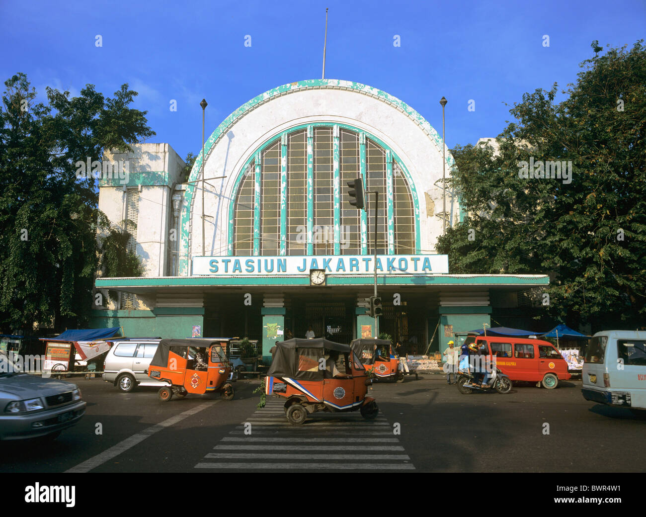 Indonesia Jakarta city Java island town Jakarta bajai Kota Jakarta ...