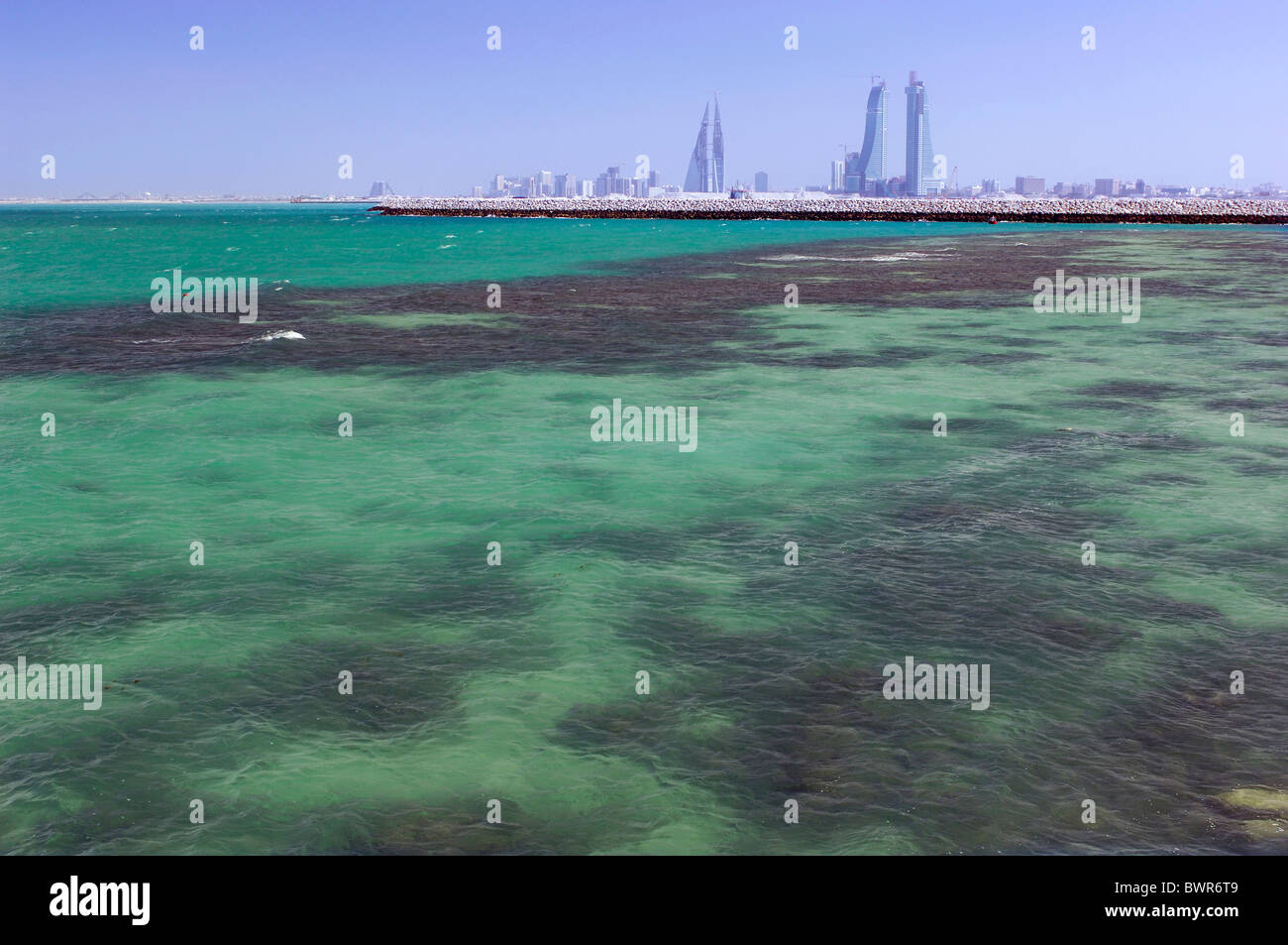 View to Manama Ritz-Carlton Bahrain Hotel Spa Manama Bahrain Arabian ...