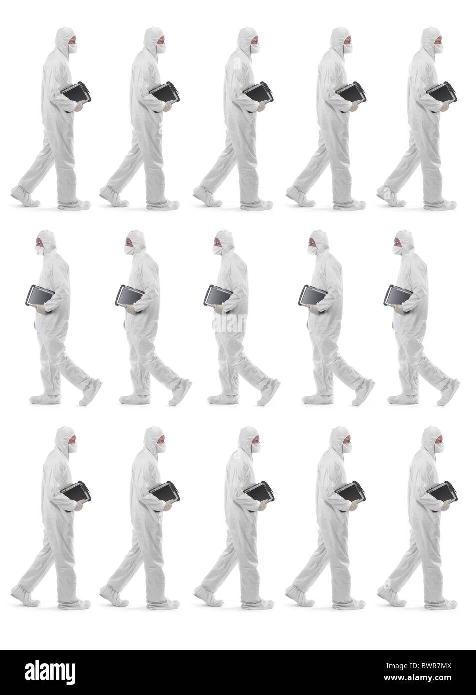 Technician people working in Cut Out Stock Images & Pictures - Alamy