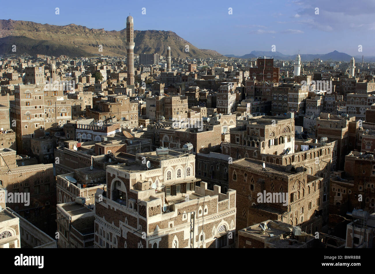 Yemen Sana'a San'a Sanaa North Yemen Arabian Peninsula Middle East ...
