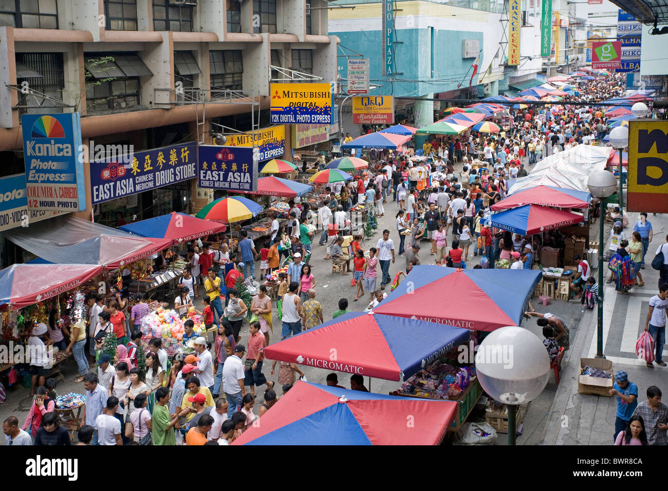 Philippines Manila City Downtown Manila Carriedo District Carriedo ...