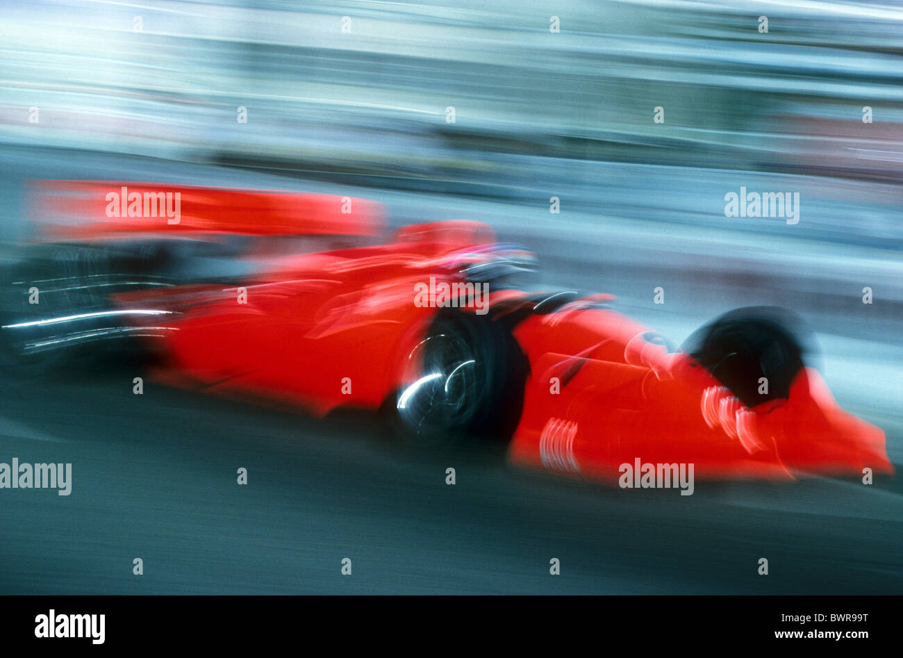Blurred auto racing action Stock Photo - Alamy