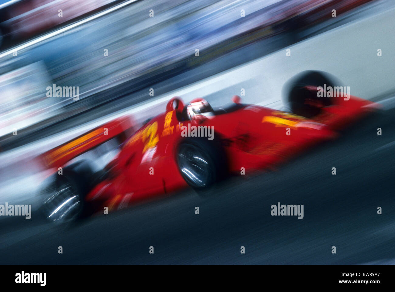 Blurred auto racing action Stock Photo - Alamy