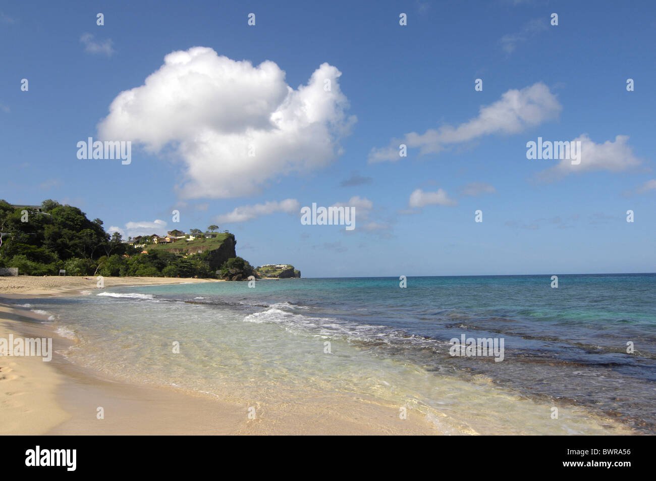 Grenada Carribean Magazine beach sandy beach coast sea scenery ...