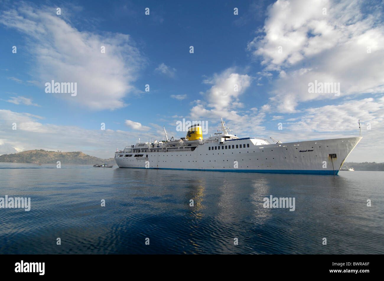 MS Royal Star Cruise ship Indian Ocean Nosy Be island Madagascar ...