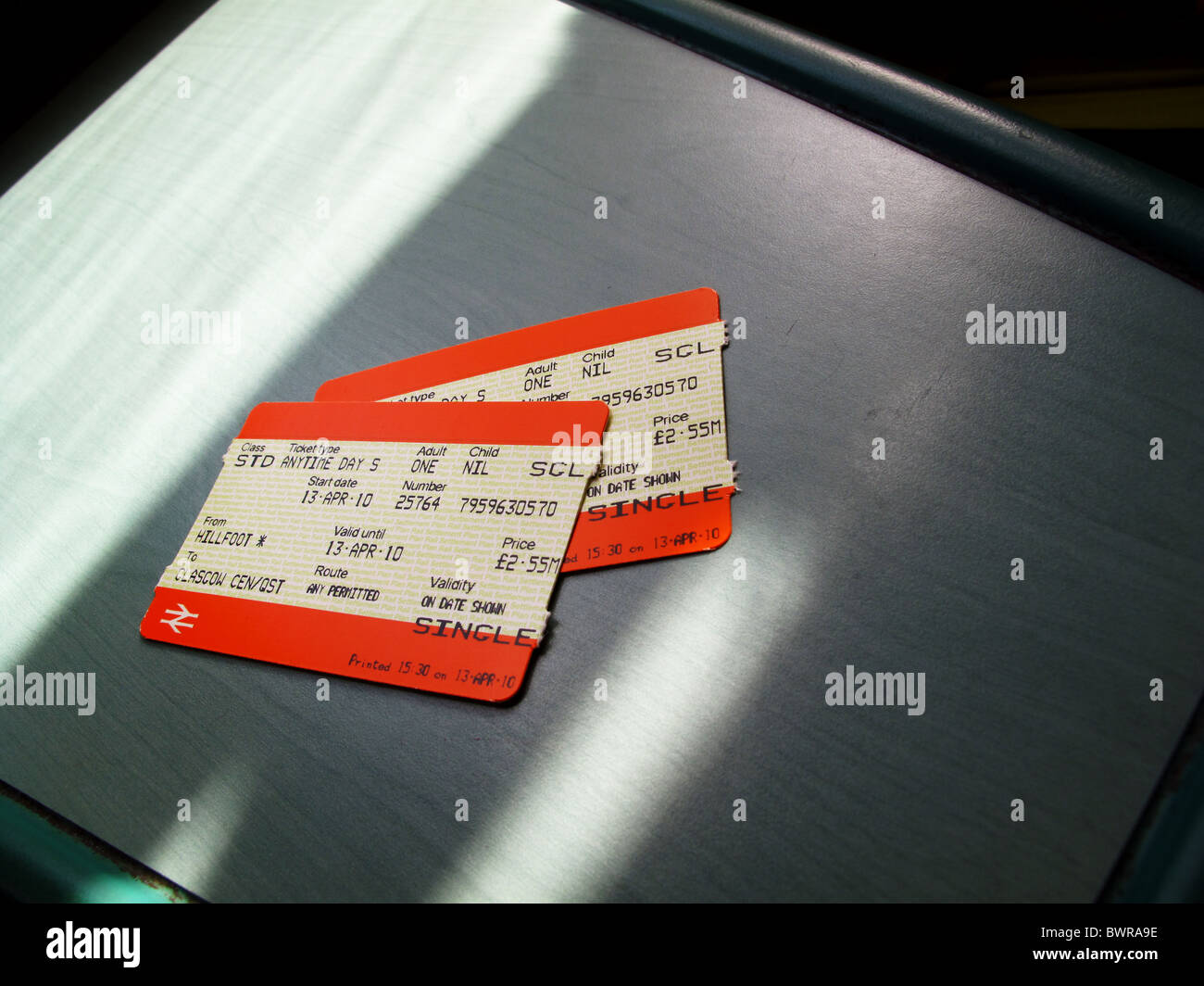 Pair on train hi-res stock photography and images - Alamy