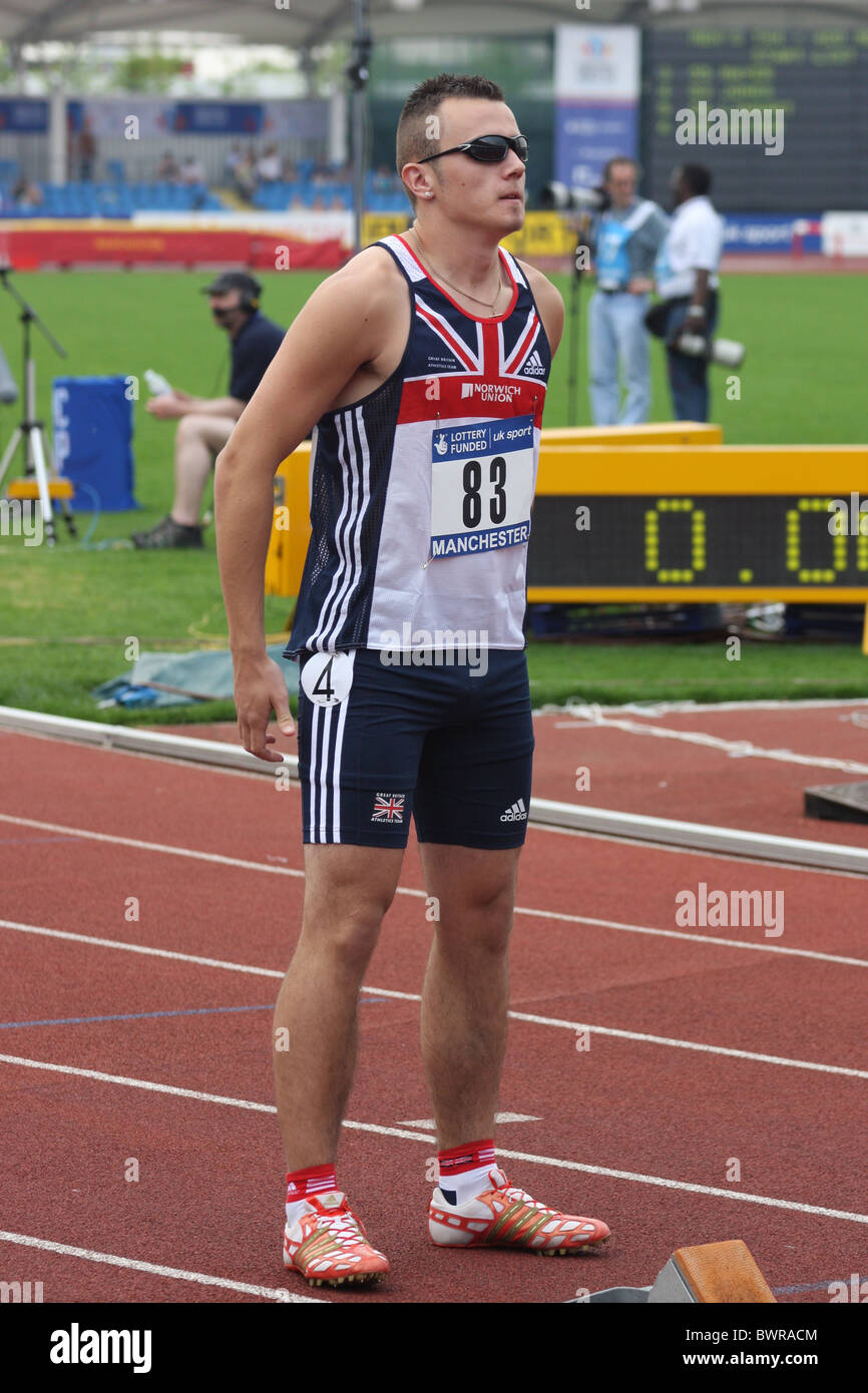 The Paralympian Ian Jones at the Paralympic World Cup in Manchester ...