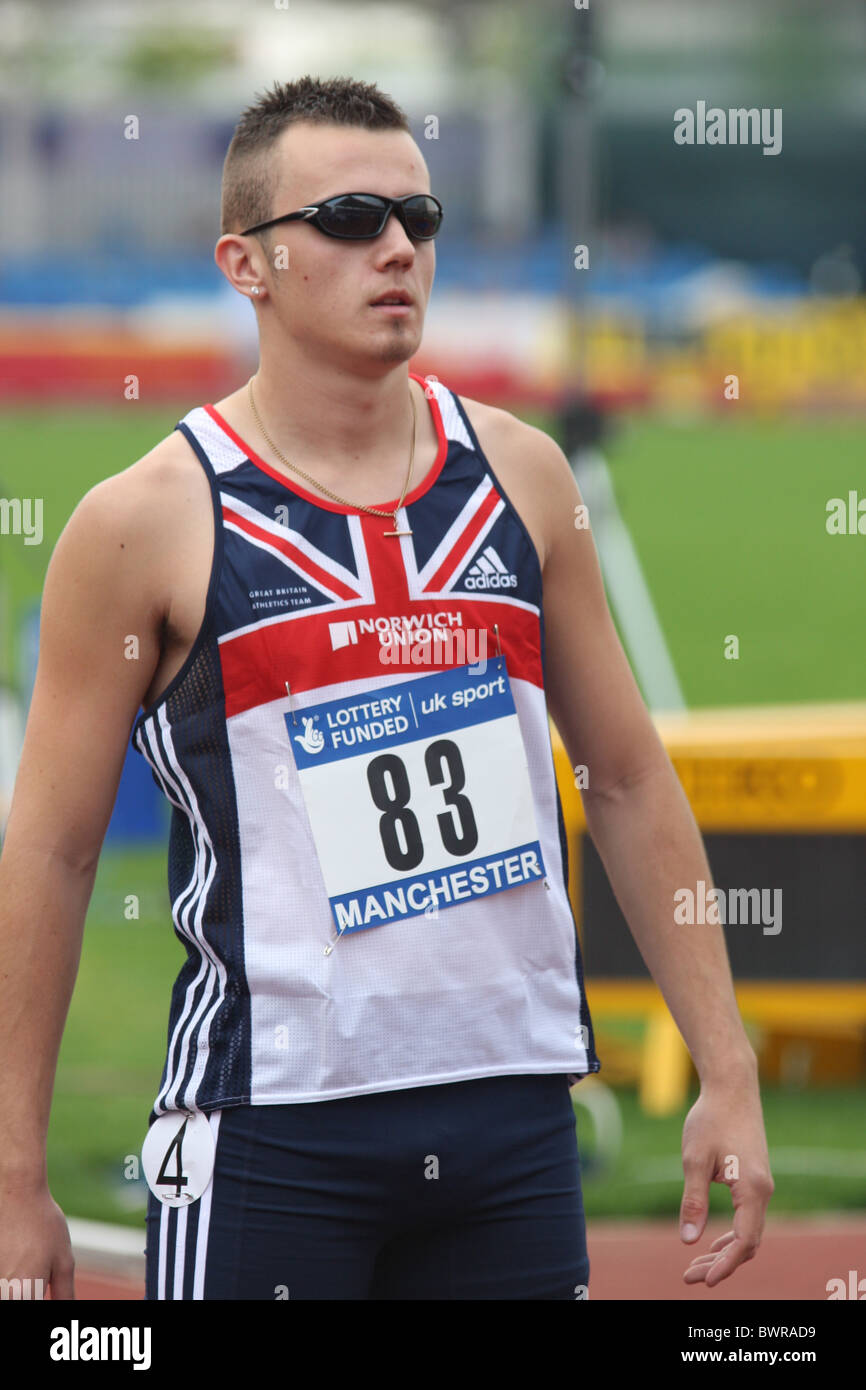 The Paralympian Ian Jones at the Paralympic World Cup in Manchester ...