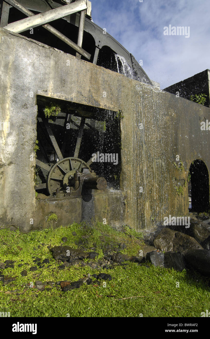Grenada Carribean River Antoine Rum Distillery industry processing ...