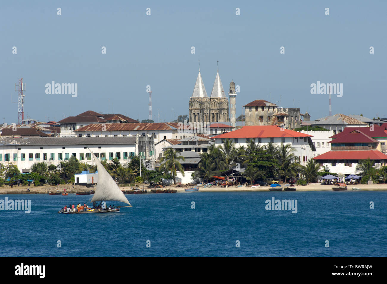 Zanzibar city Stone Town Indian Ocean Africa Tanzania UNESCO World ...