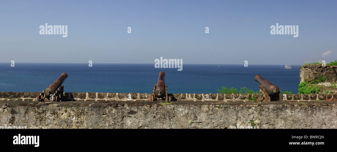 Grenada Fort George St. George's Caribbean Island Cannons Cannon Gun ...