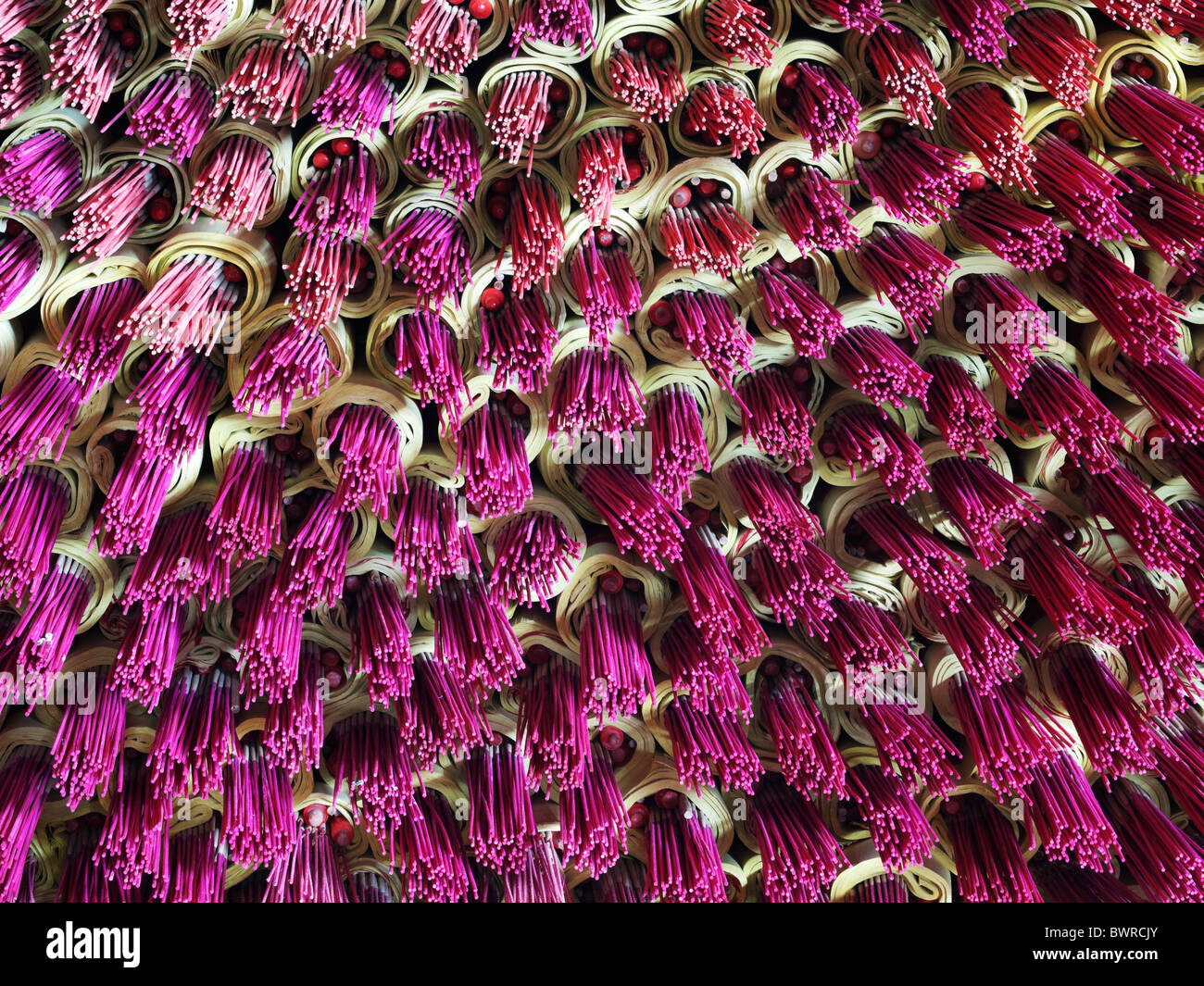 PInk joss sticks background Stock Photo - Alamy