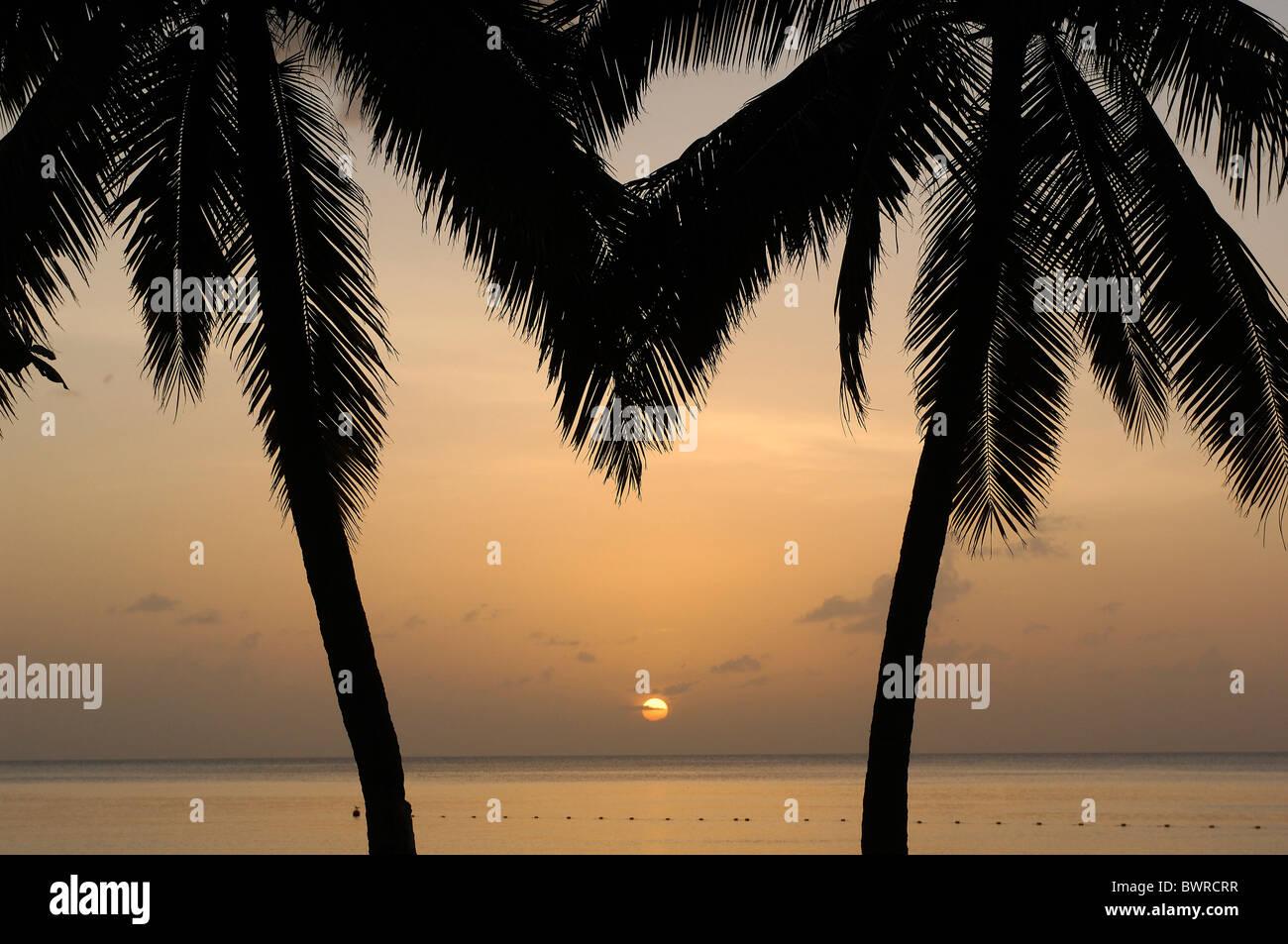 Saint Lucia Sunset East Winds Inn Caribbean Island Romantic Sea Water ...