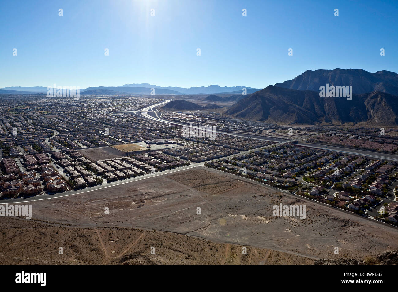 Suburban Sprawl Aerial High Resolution Stock Photography and Images - Alamy