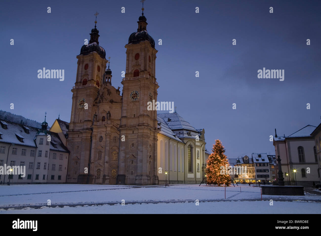 Switzerland Europe St. Gallen city UNESCO World heritage site Abbey of ...