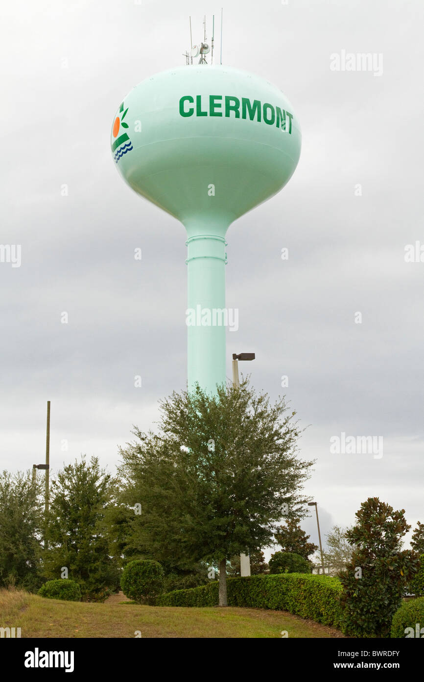 Clermont florida water tower hi-res stock photography and images - Alamy