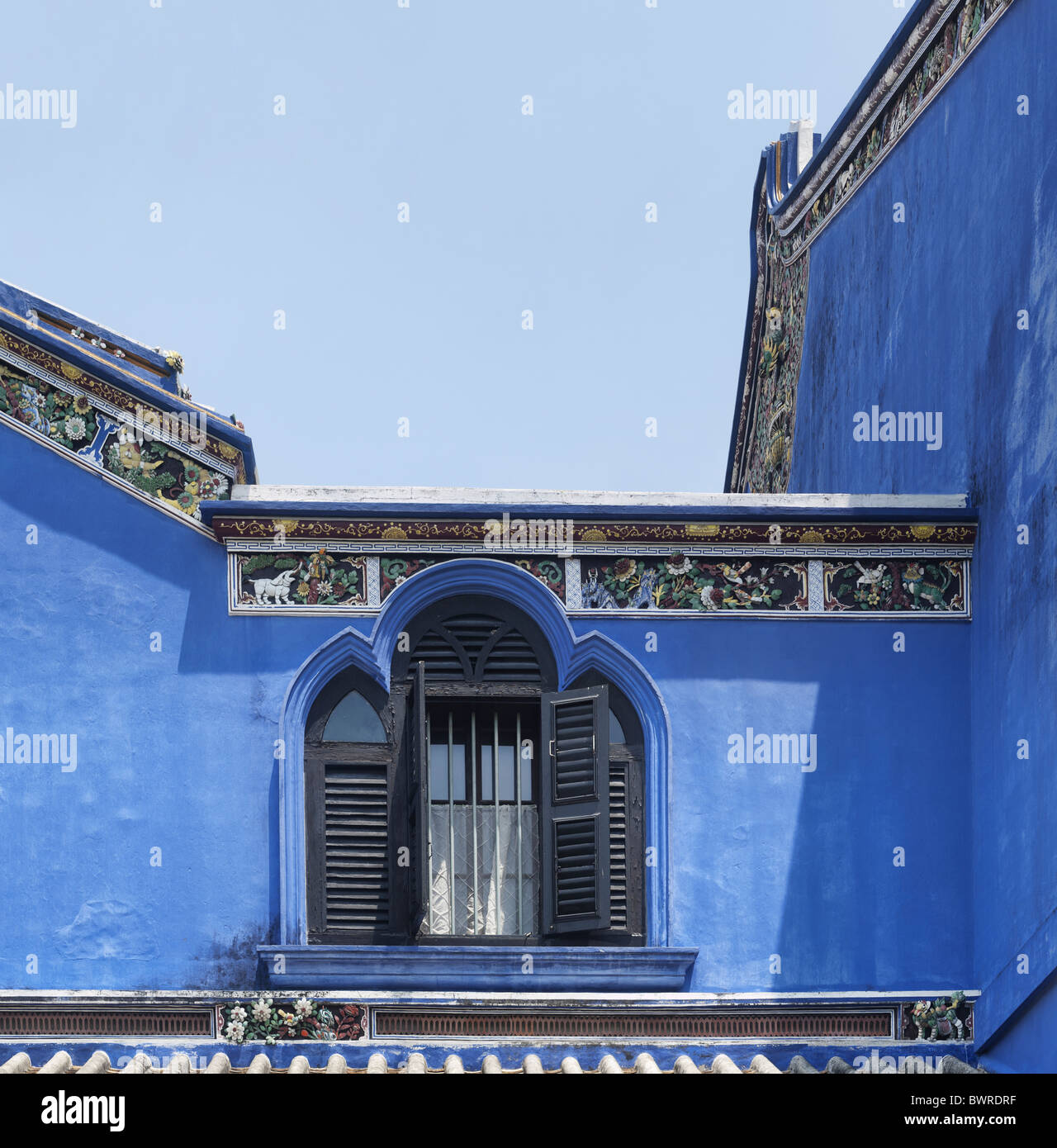 Cheong Fatt Tze blue mansion Stock Photo - Alamy