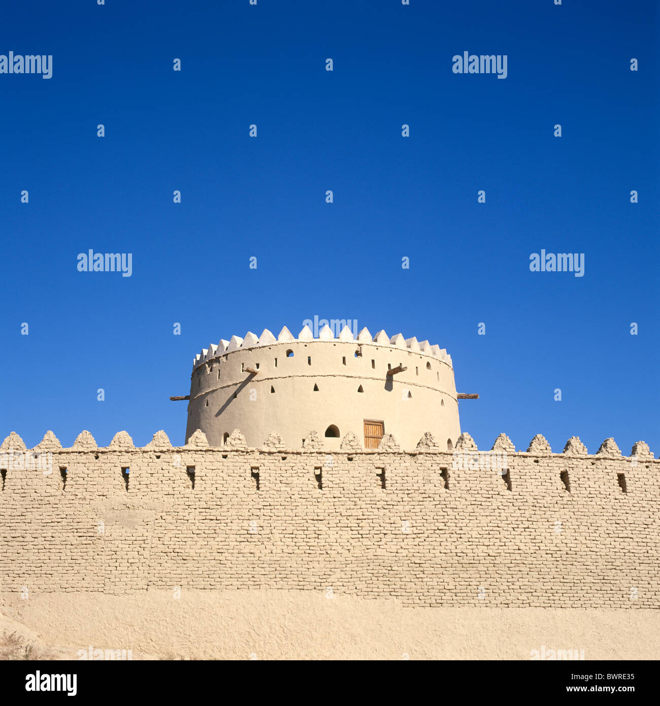 Abu Dhabi United Arabic Emirates UAE Al Ain old Fort Architecture ...