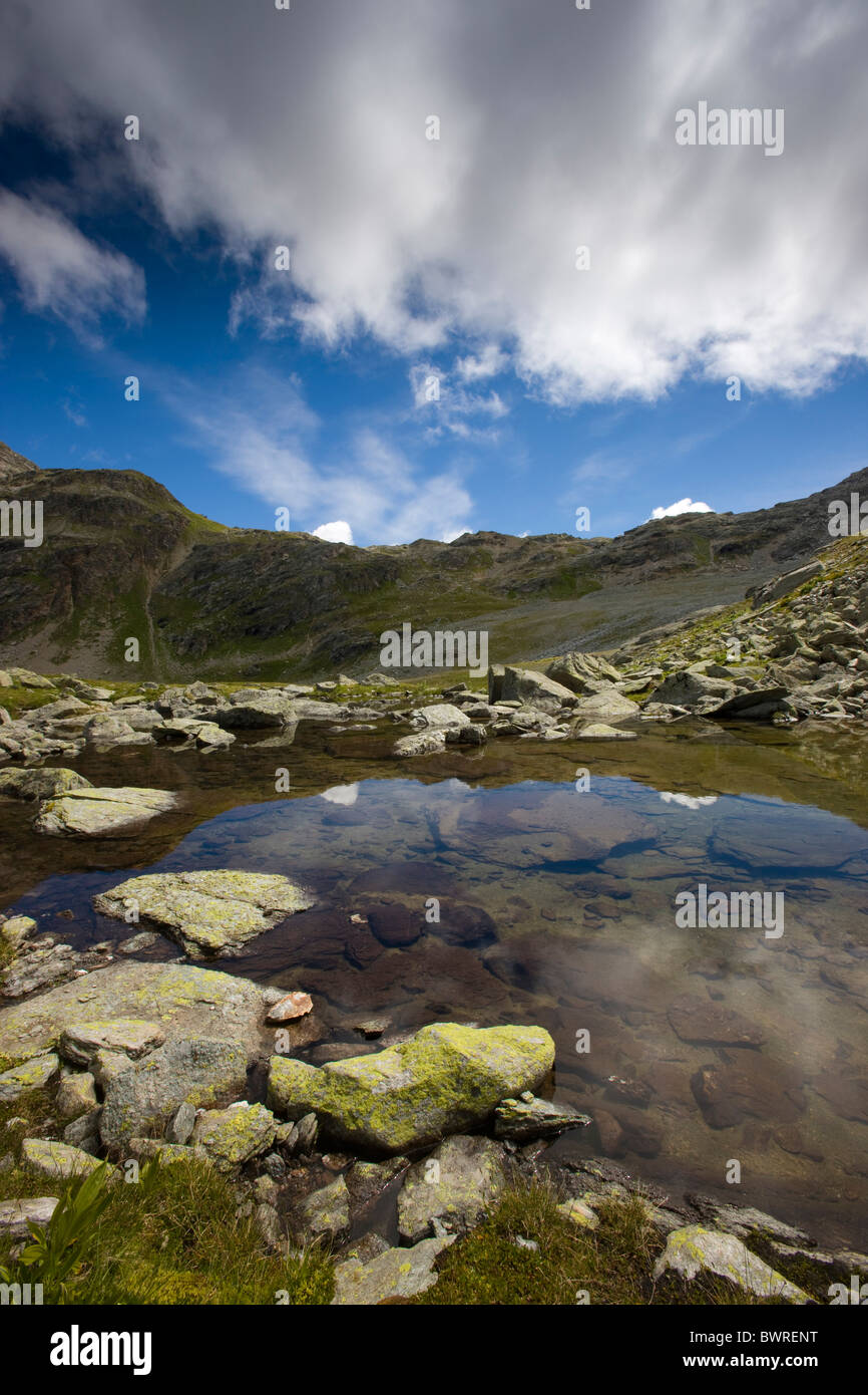 Switzerland Europe Alp Murtel Rock Canton Grisons Graubunden Grisons ...