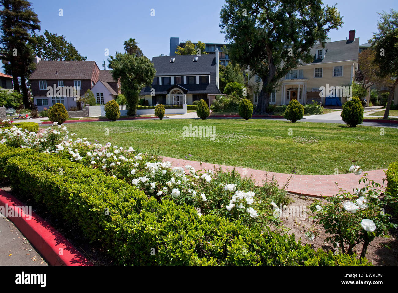 Historic West Adams district, Los Angeles, California, USA Stock Photo ...