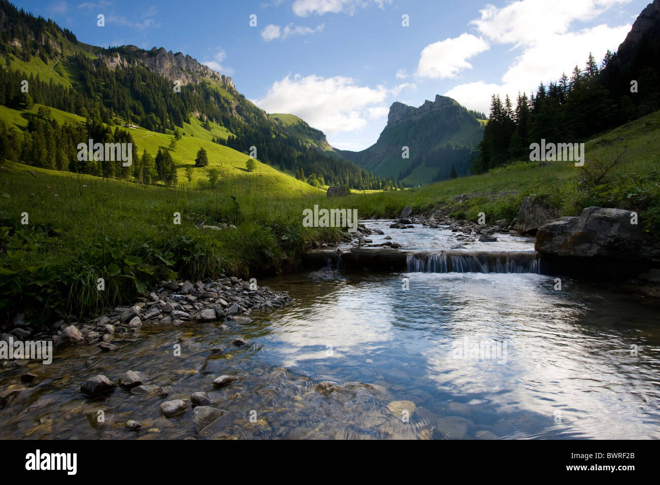 Switzerland Europe Justistal Alp Mountain Mountains Alps Alpine Canton ...
