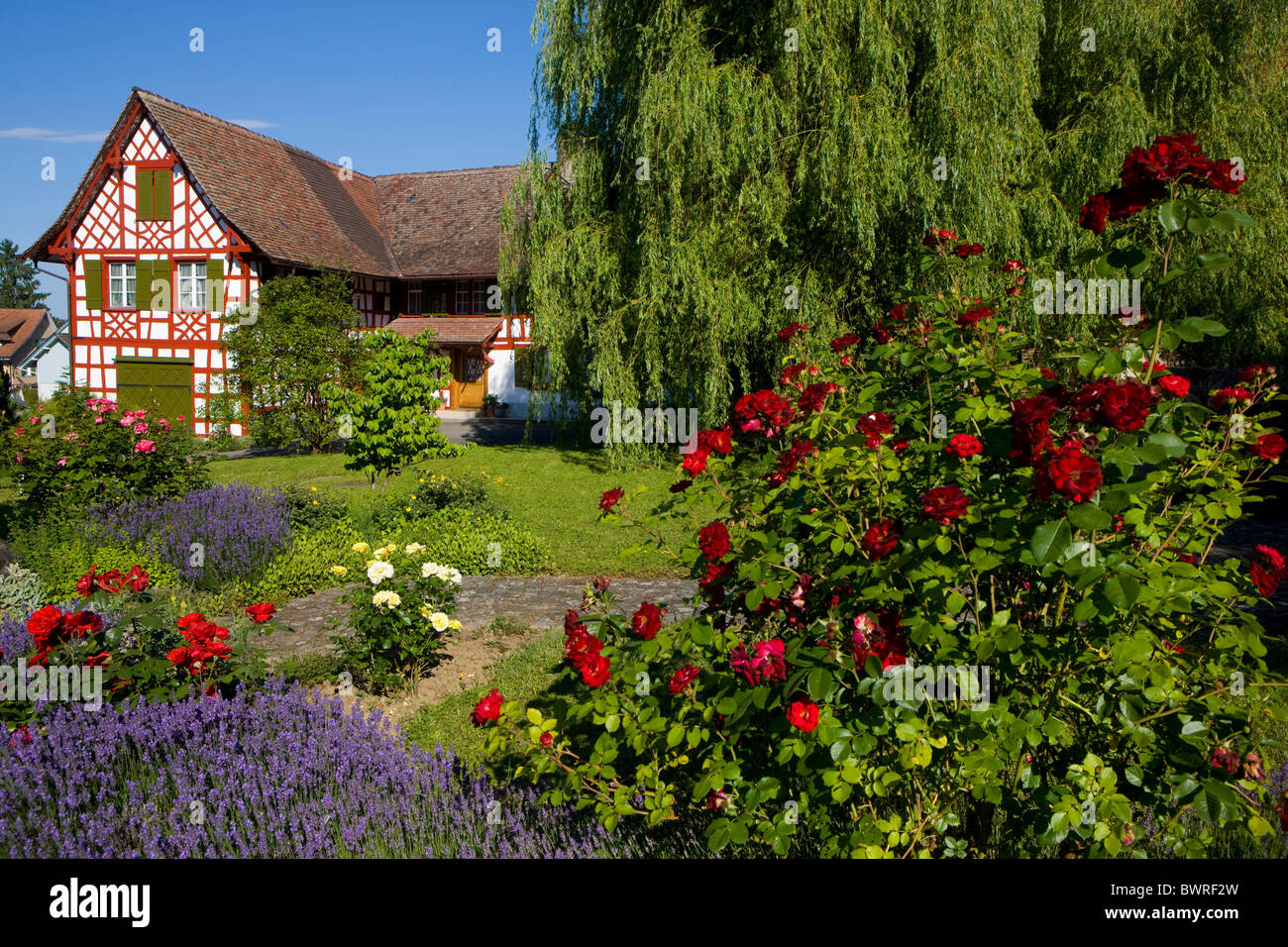 Switzerland Europe Kesswil town Kesswil Architecture Canton Thurgau ...