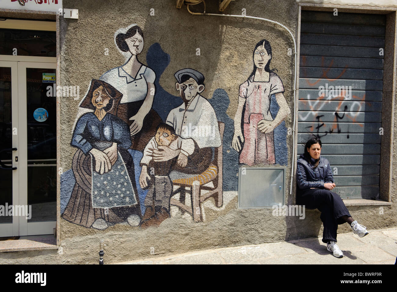 murals in Orgosolo, Sardinia, Italy Stock Photo - Alamy
