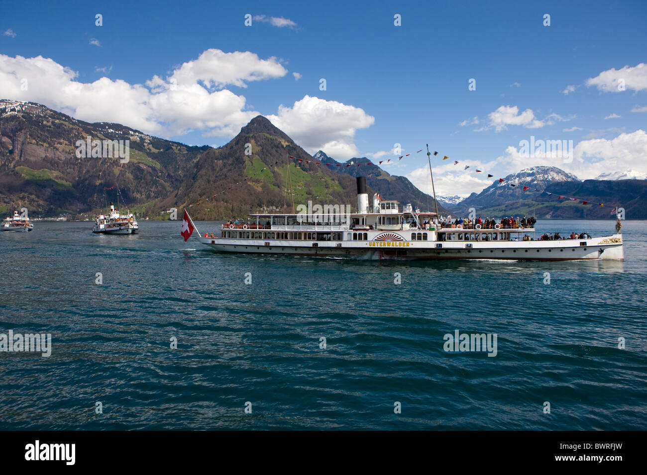 Steamships of switzerland hi-res stock photography and images - Alamy