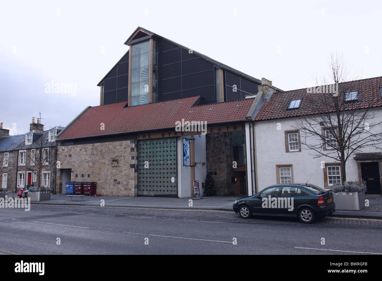 exterior of The Byre Theatre St Andrews Scotland November 2010 Stock ...