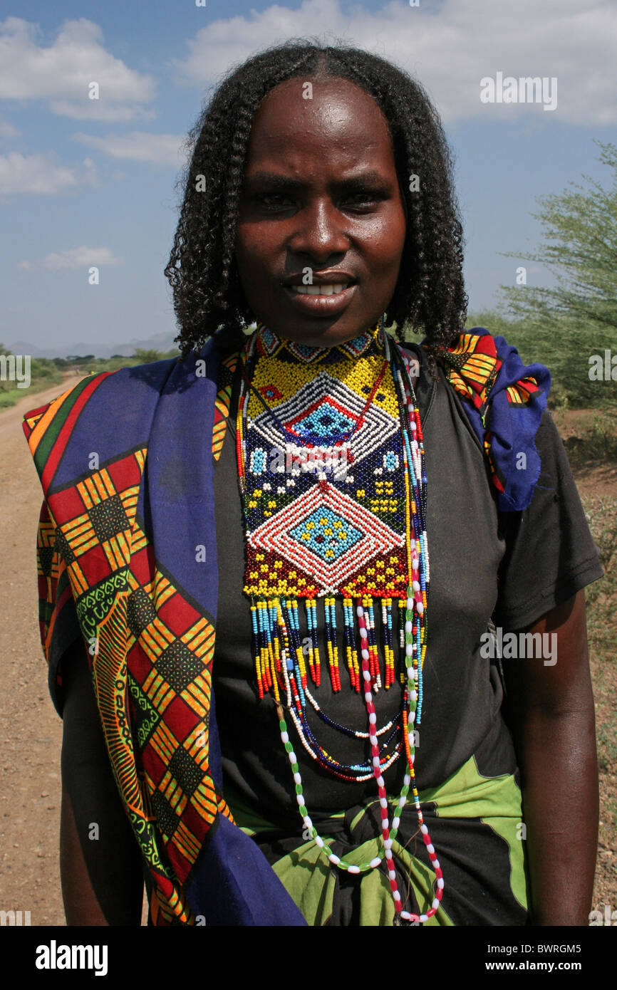 Smiling Borana Tribe Woman, Ethiopia Stock Photo - Alamy