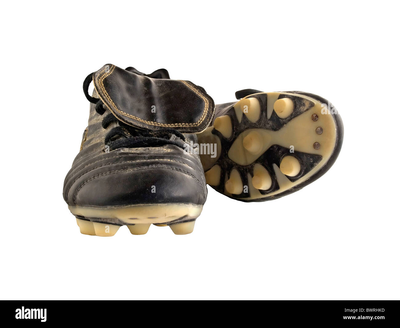 Worn soccer shoes hi-res stock photography and images - Alamy