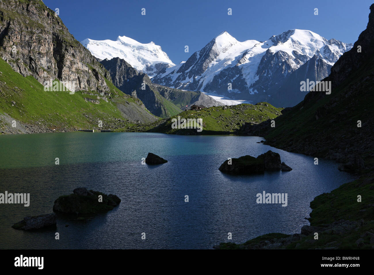 Switzerland Europe Canton Valais Outdoor Outdoors Outside landscape ...