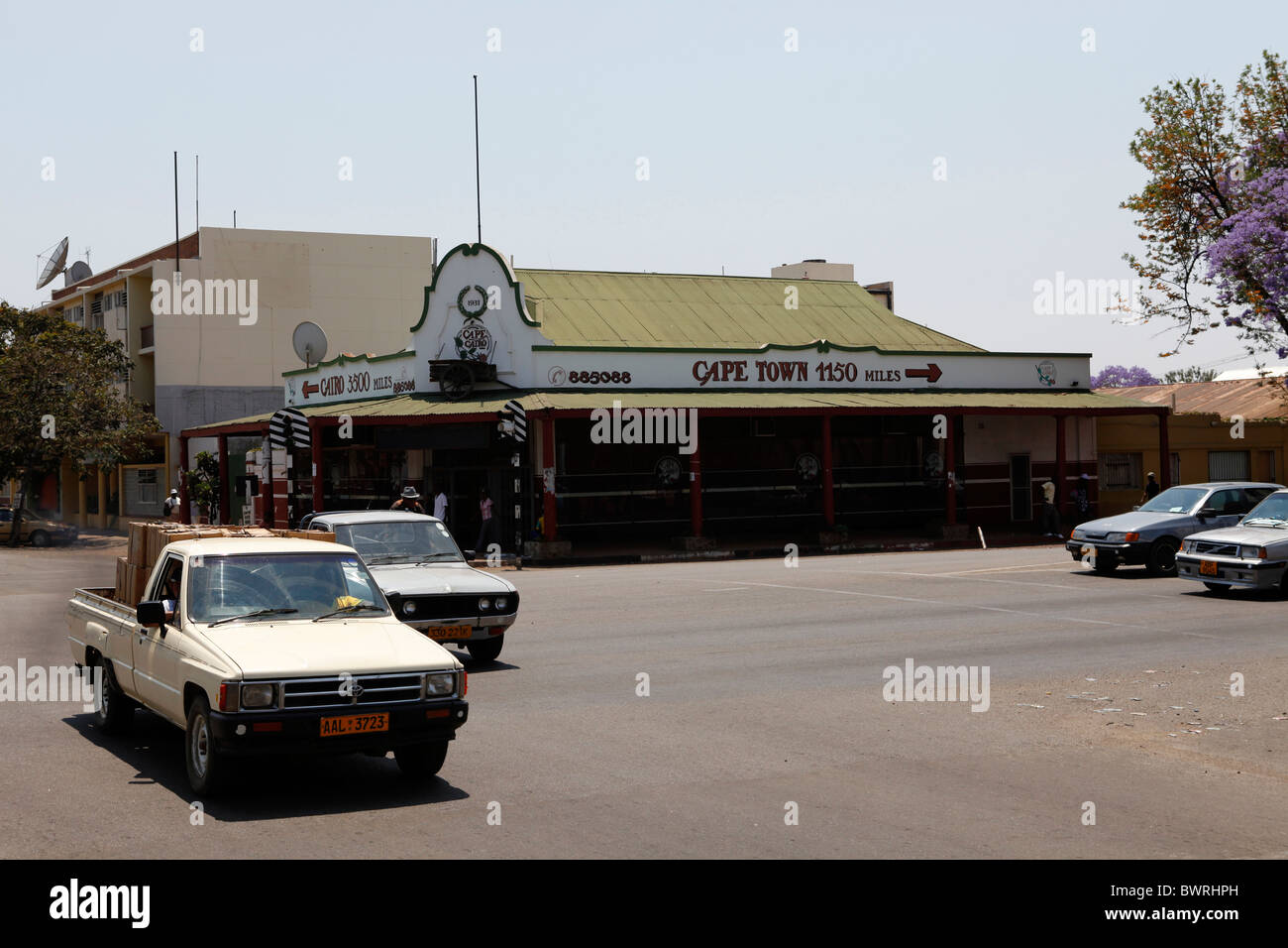 Cape town to cairo road hi-res stock photography and images - Alamy