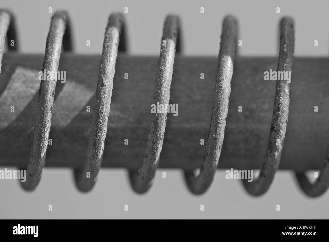 Wire coil coiled abstract hi-res stock photography and images - Alamy
