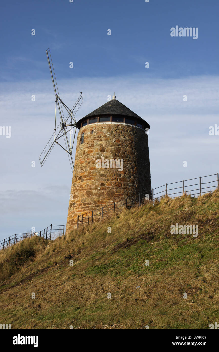 St Monans Windmill Fife Scotland November 2010 Stock Photo - Alamy