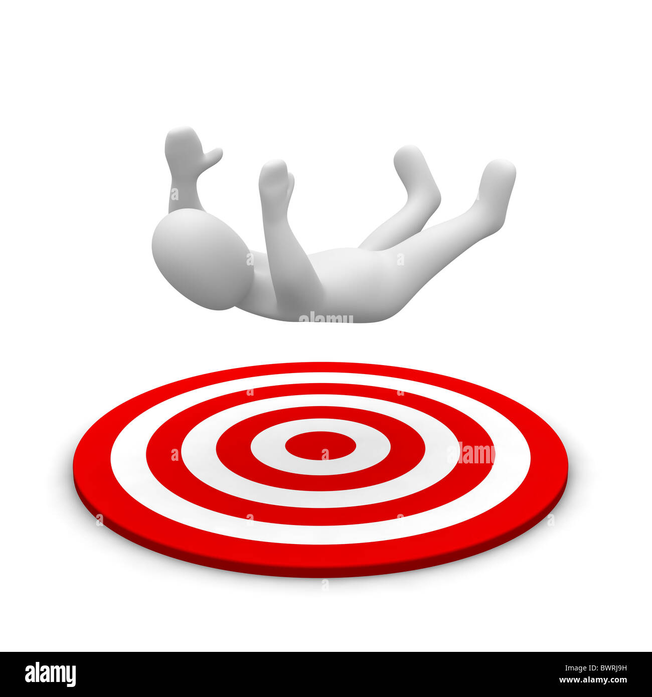 Falling man graphic hi-res stock photography and images - Alamy