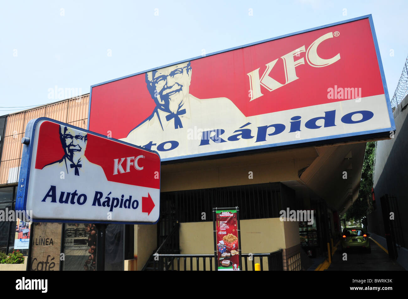 Kentucky Fried Chicken outlet Escazu Costa Rica Stock Photo - Alamy
